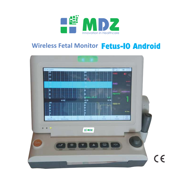 Wireless Fetal Monitor/NST/CTG Fetus-10 Android – Krishna Medisystem